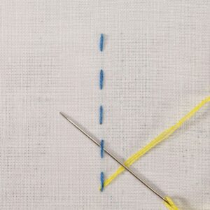 Interlaced Running Stitch Tutorial