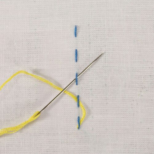 Interlaced Running Stitch Tutorial