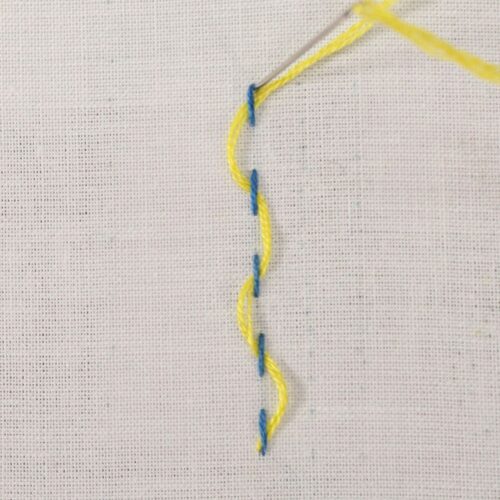 Interlaced Running Stitch Tutorial