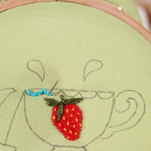 How To Satin Stitch Curves and Irregular Shapes