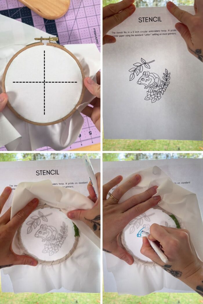 Embroidery 101: How To Trace Embroidery Patterns Onto Fabric