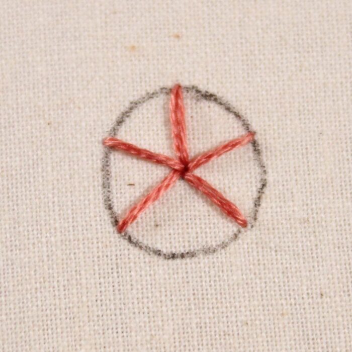 Whipped Wheel Stitch Embroidery Tutorial