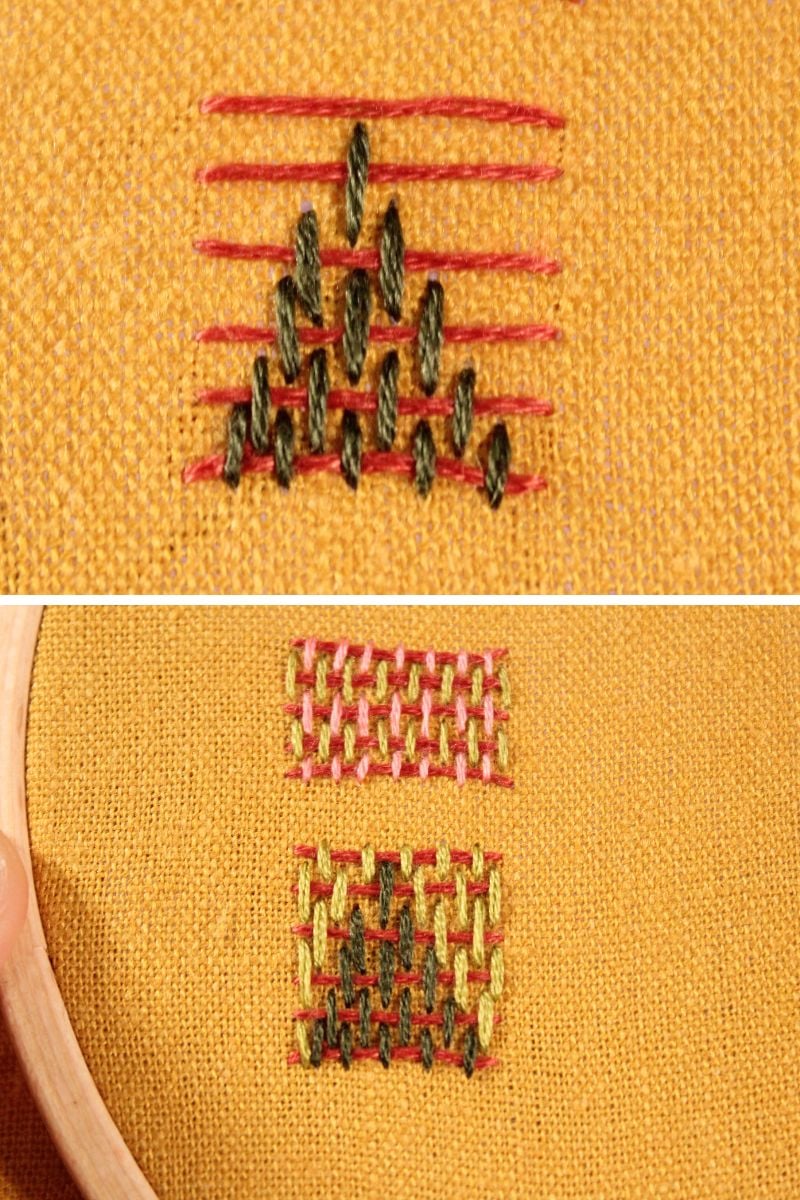Burden Stitch Embroidery Tutorial