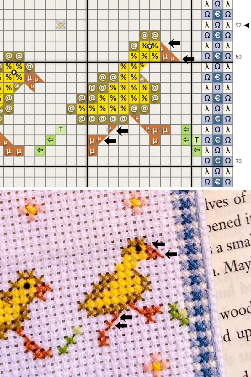 Free Cross Stitch Fonts To Use For Words + Phrases