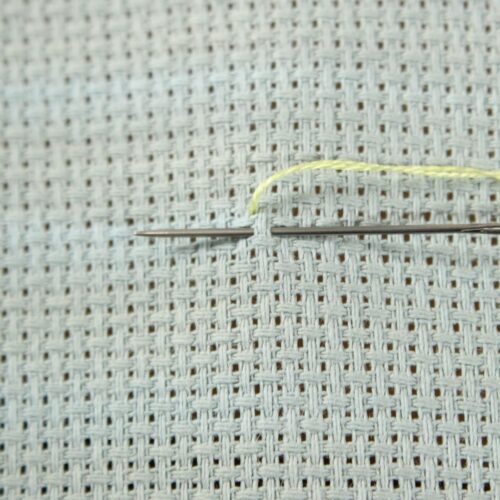 Using The Sewing Method For Cross Stitch (Speed Up Your Work!)