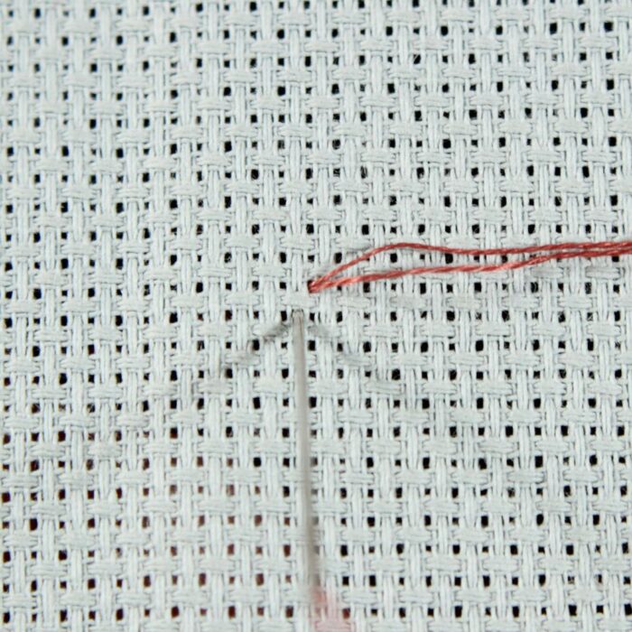 Cross Stitch Half Stitch Tutorial