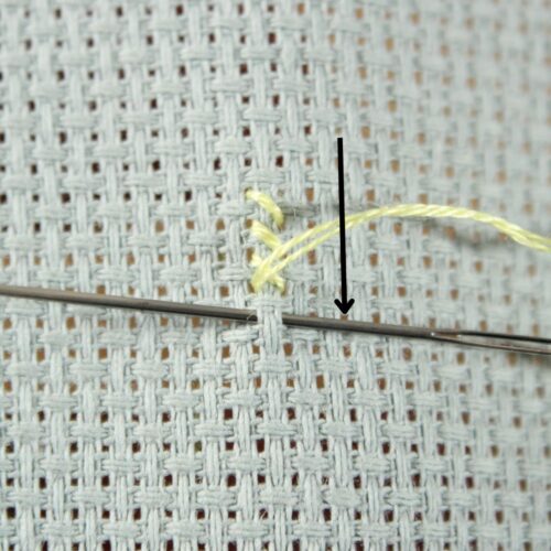 Using The Sewing Method For Cross Stitch (Speed Up Your Work!)