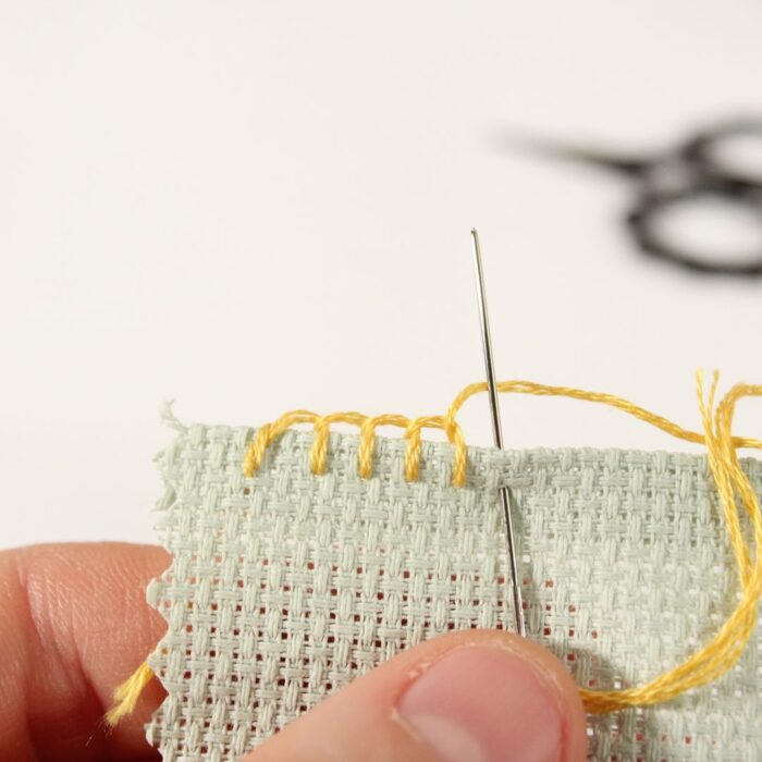 5 Ways To Finish Edges Aida Cloth